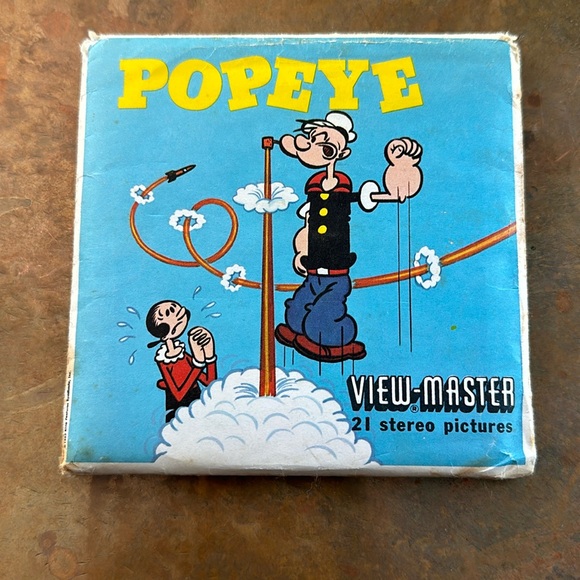 View Master | Art | Vintage View Master Reels Popeye The Sailor Man ...